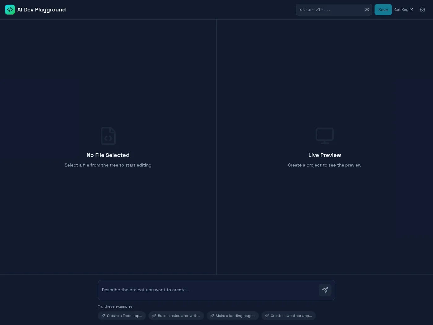 AI Dev Playground