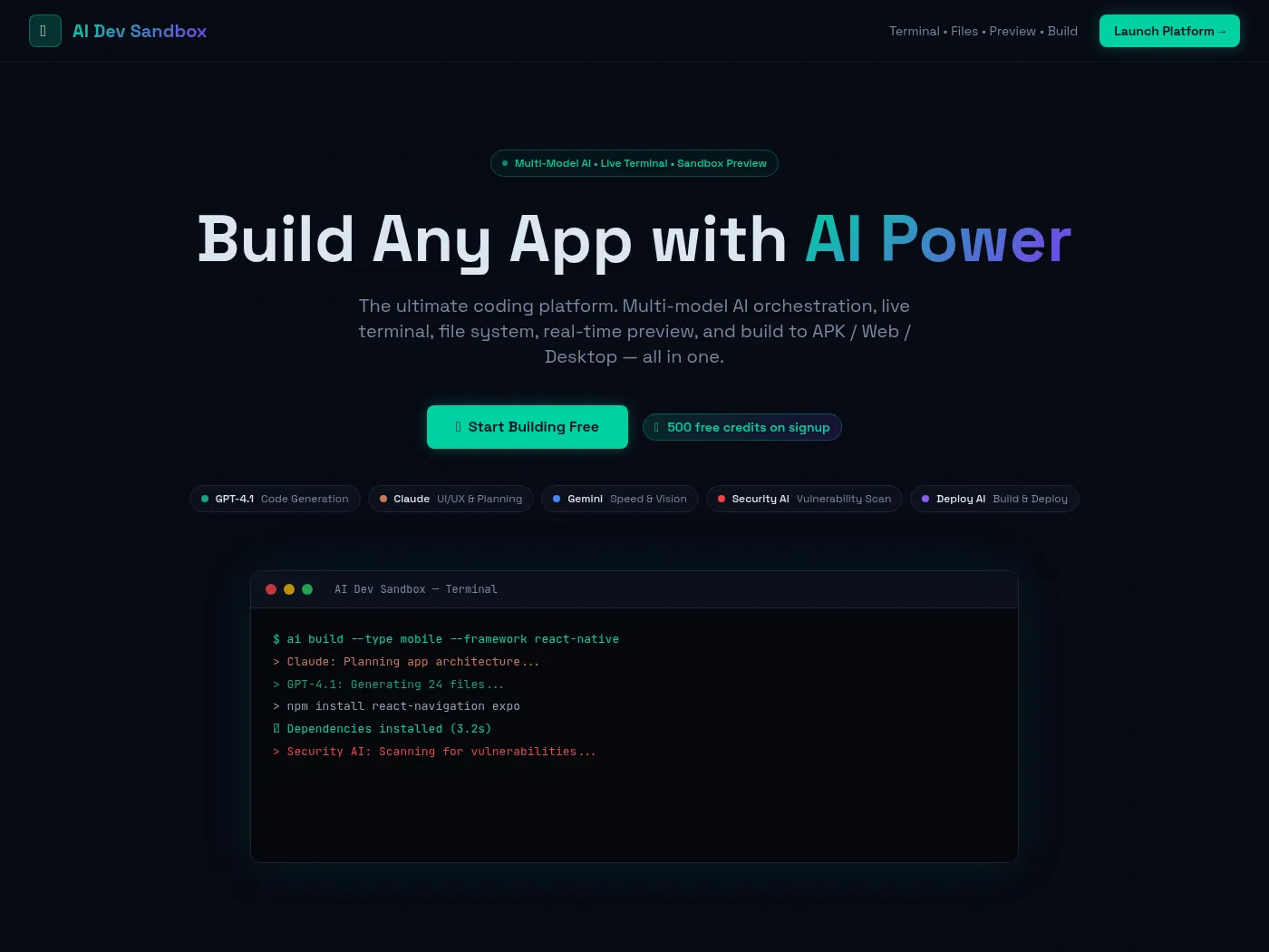 AI Dev Sandbox