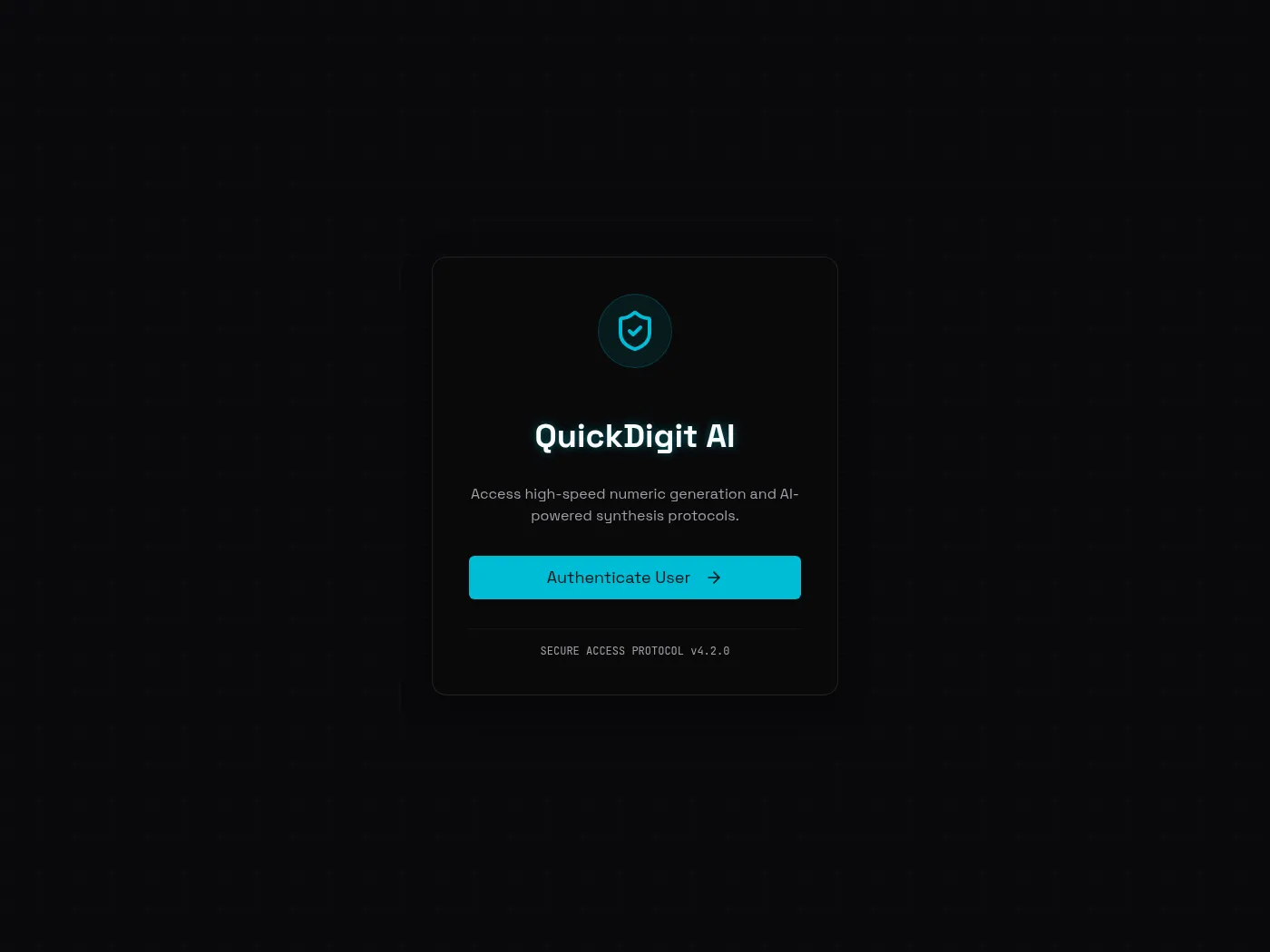 QuickDigit AI