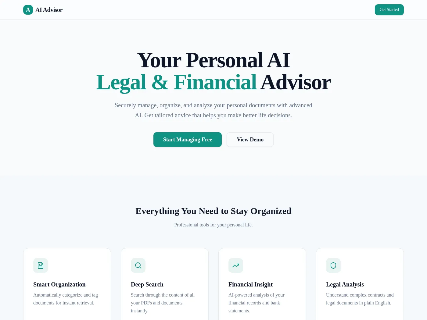 AI Document Advisor