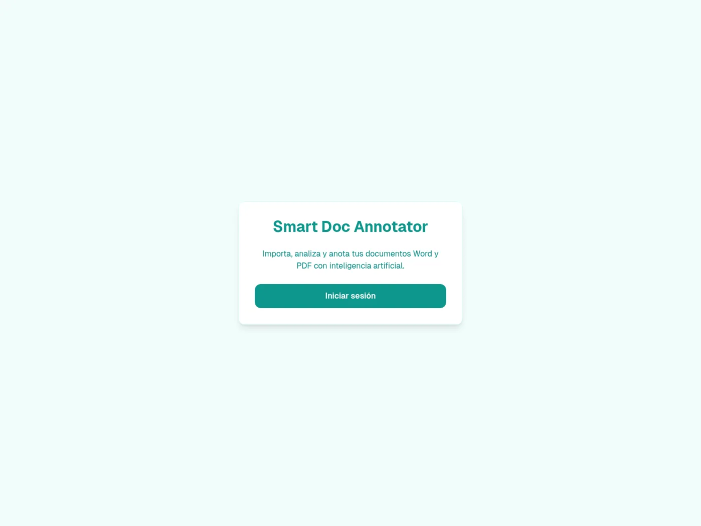 Smart Document Annotator