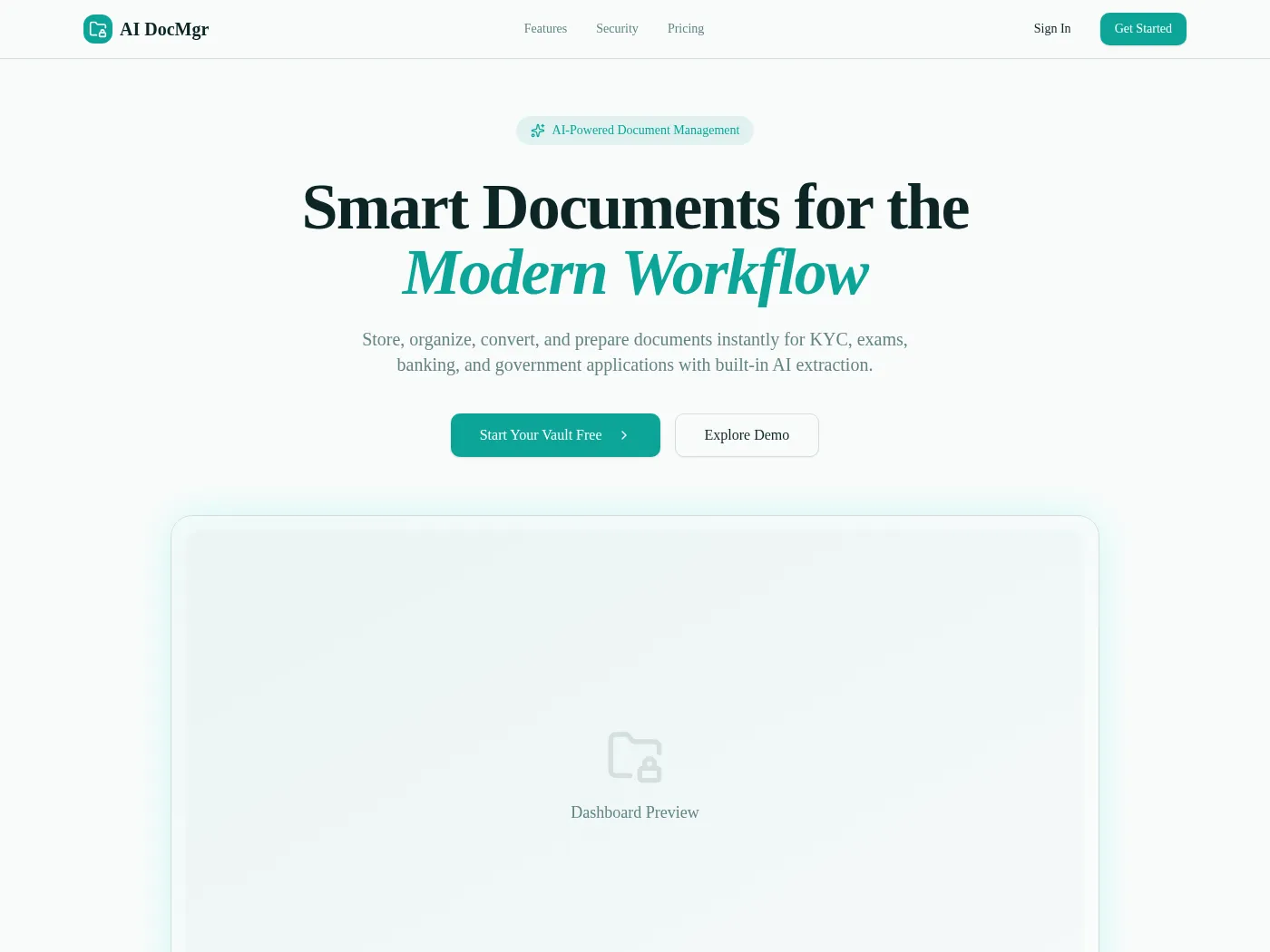 AI Document Manager