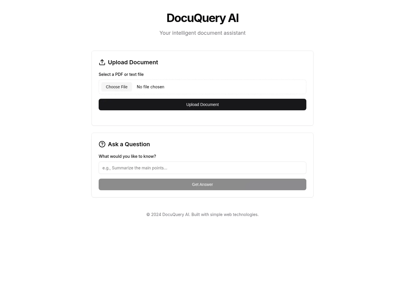 DocuQuery UI Refresh