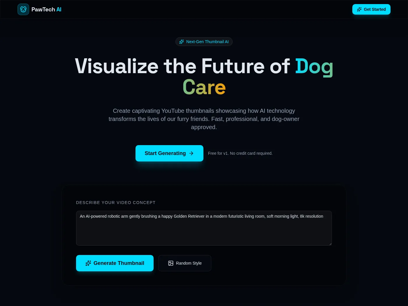AI Dog Care Thumbnail