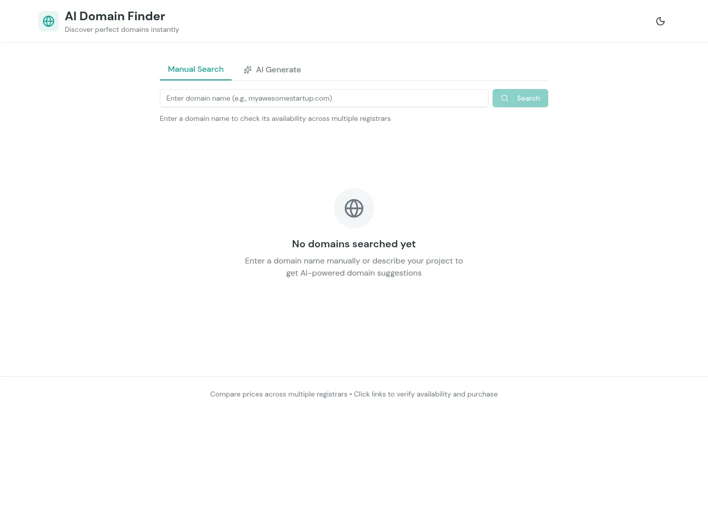 AI Domain Finder