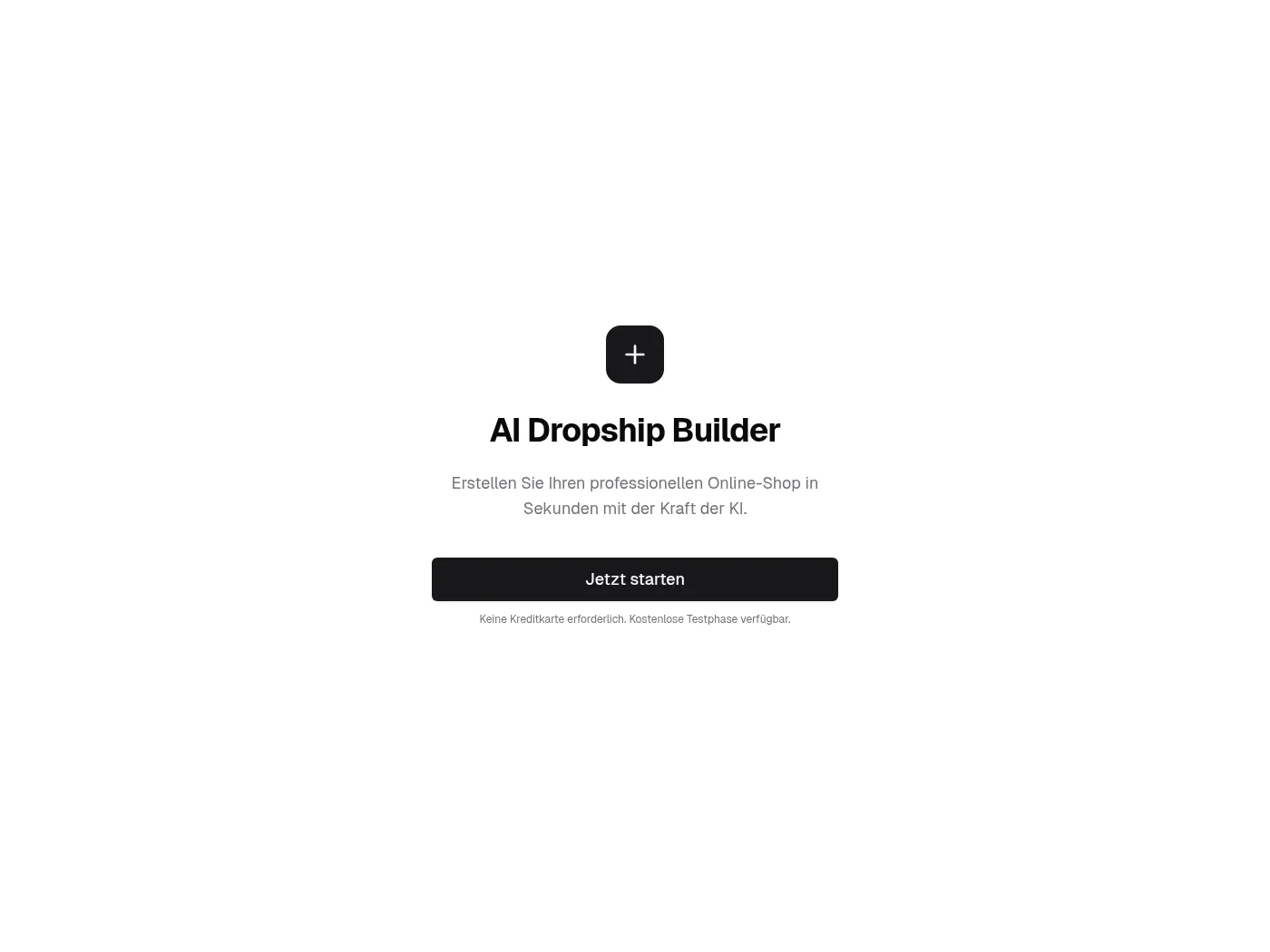 AI Dropship Builder