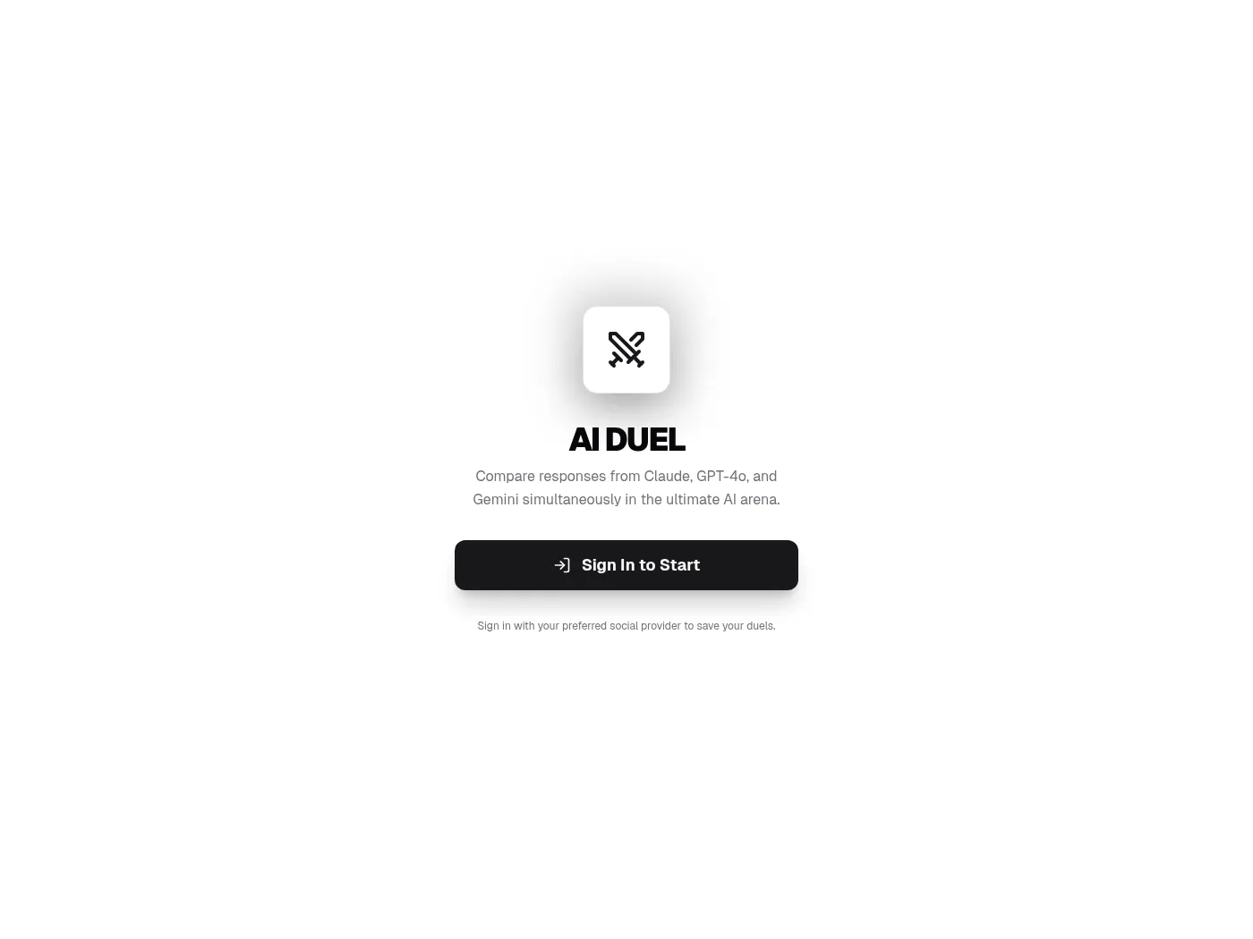 AI Duel Chat App