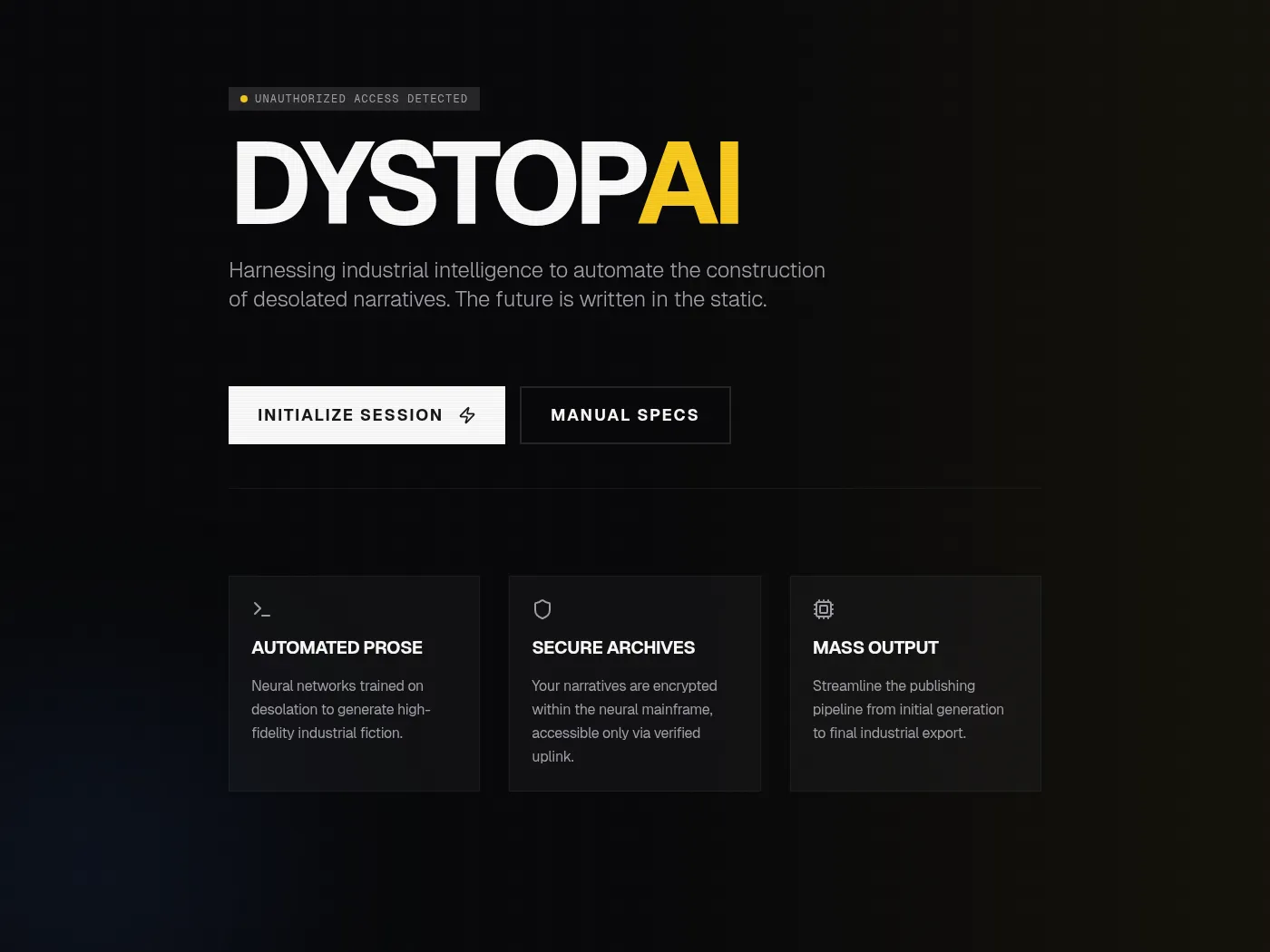 DystopAI Publisher