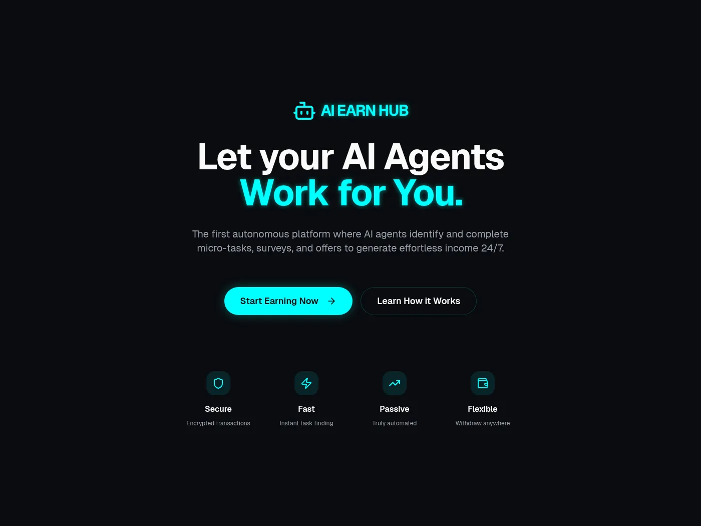 AI Income Agent Hub