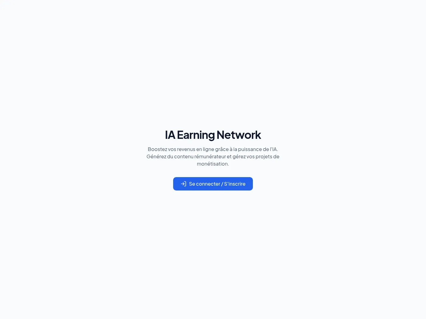 IA Earning Network App