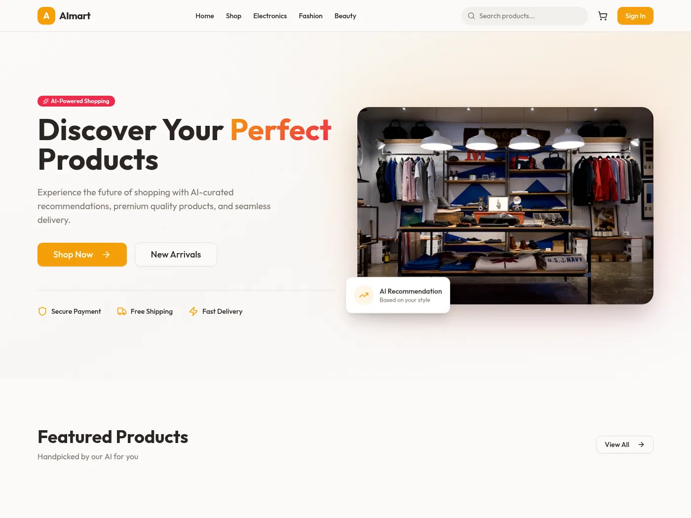 AImart Online Store