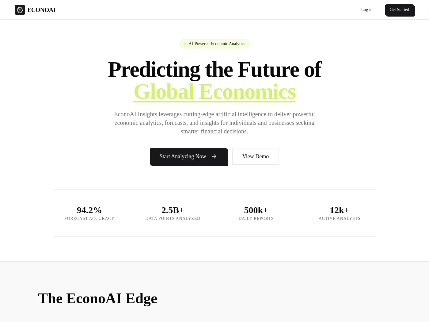 EconoAI Insights
