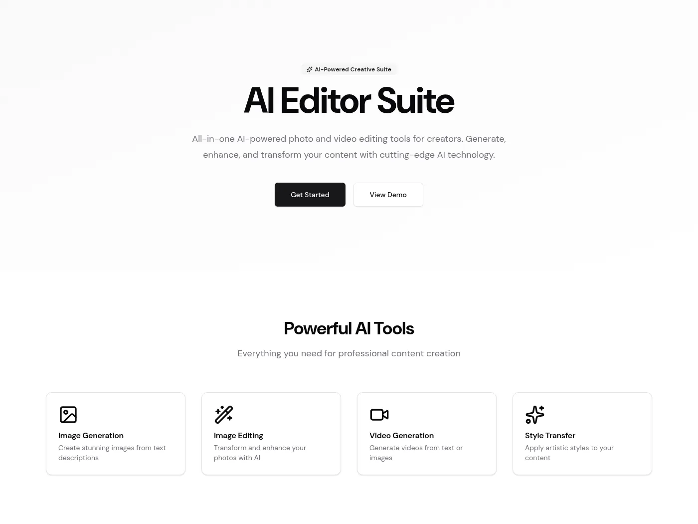 AI Editor Suite