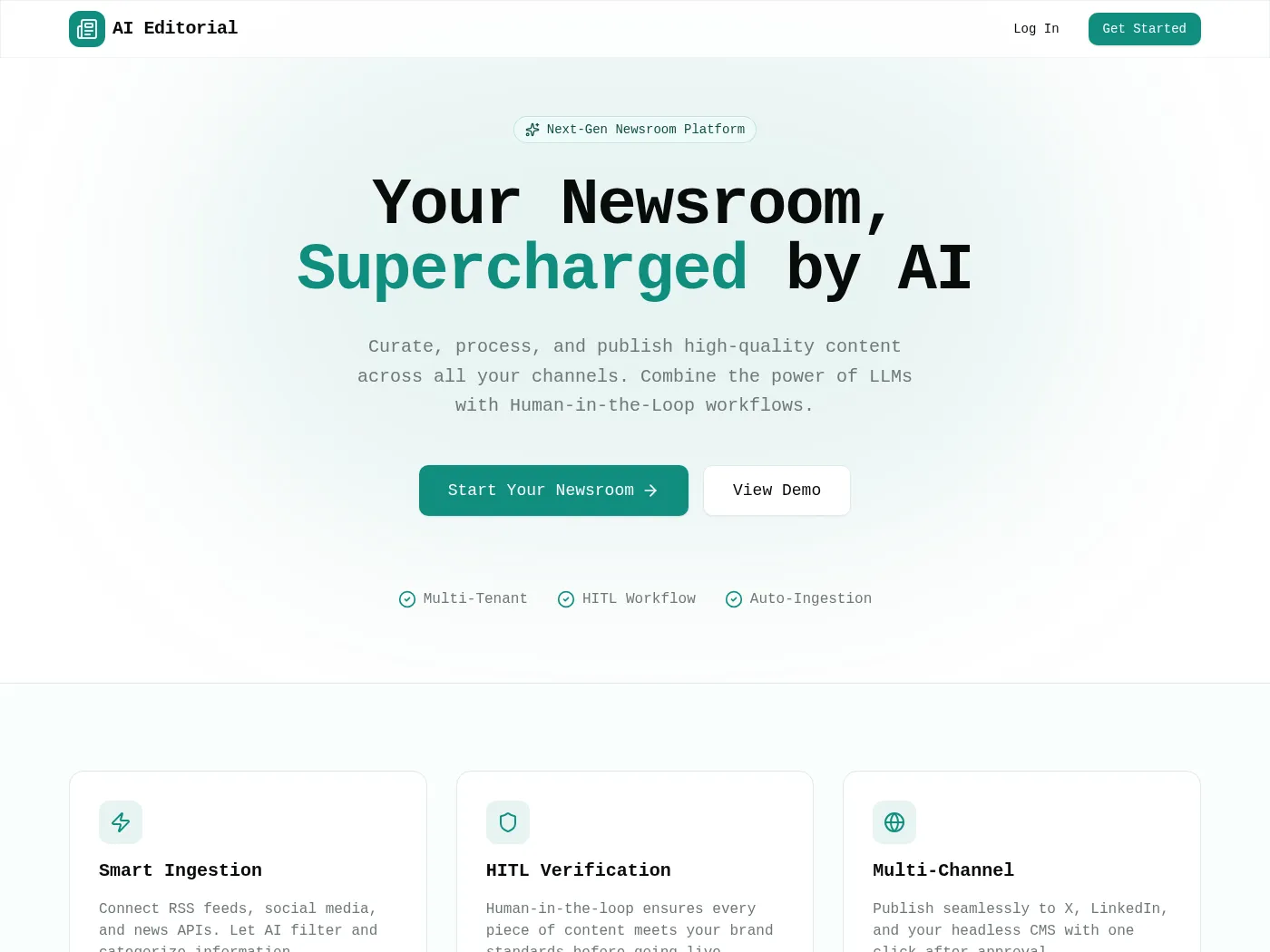 AI Editorial Engine