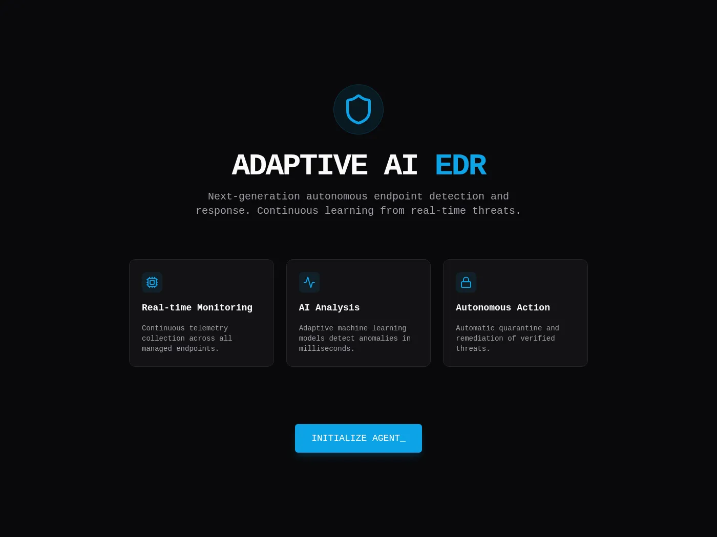 Adaptive AI EDR