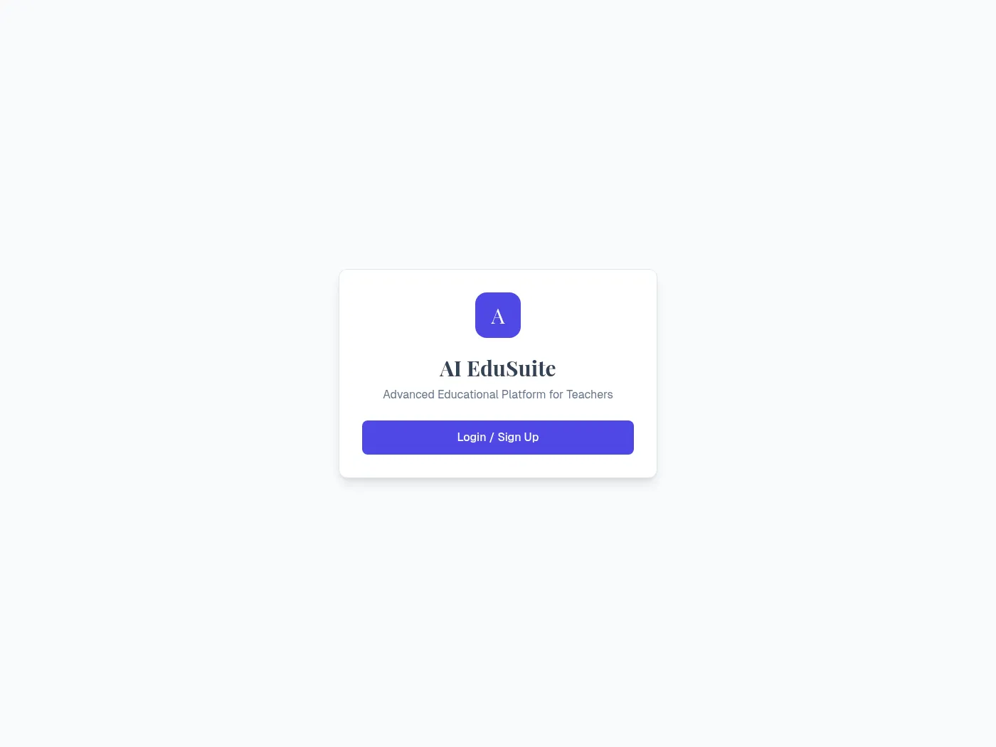 AI EduPlatform Suite