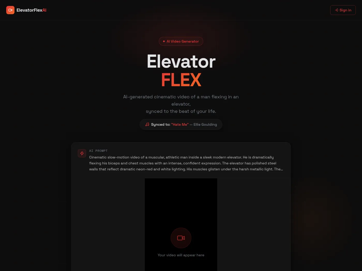 Elevator Flex AI Video