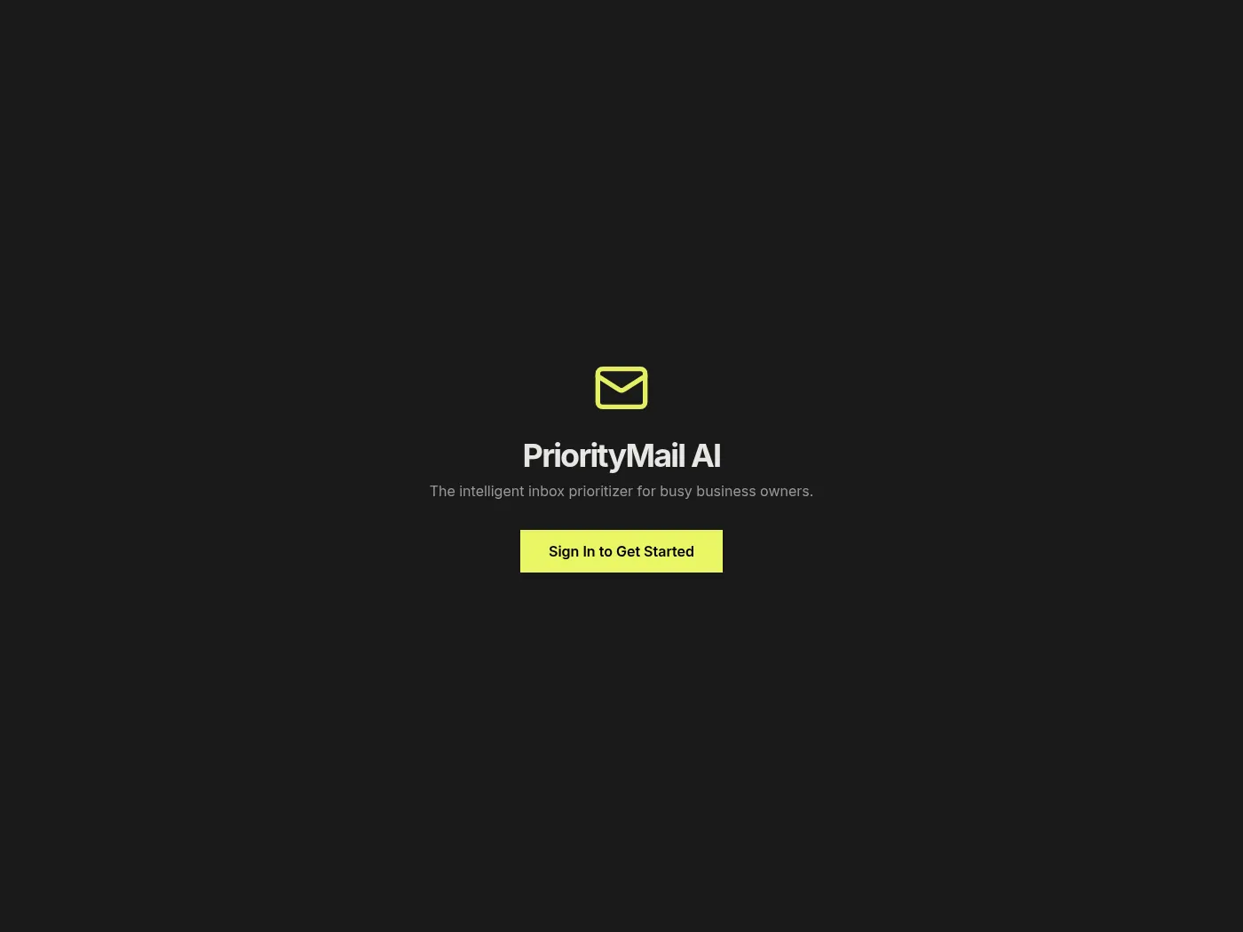 PriorityMail AI