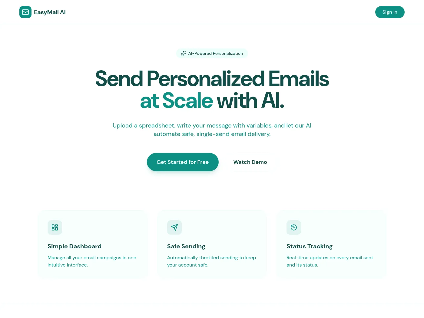 Easy AI Email Sender