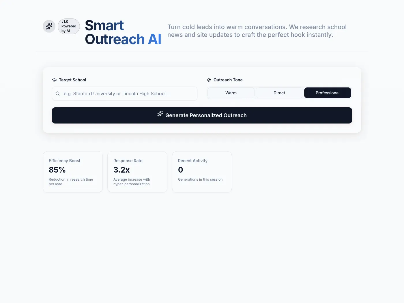 Smart Outreach AI