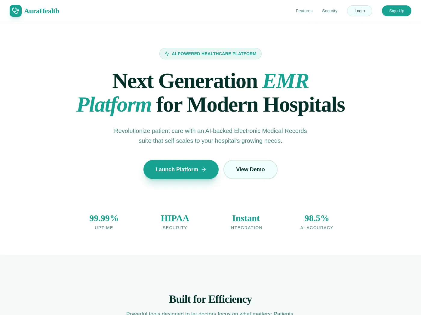 AI Powered EMR Suite