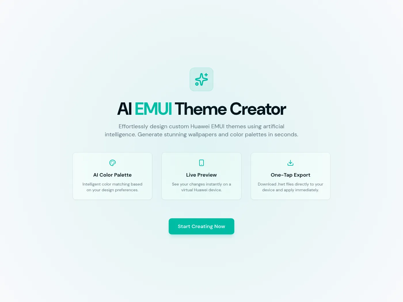 AI EMUI Theme Creator