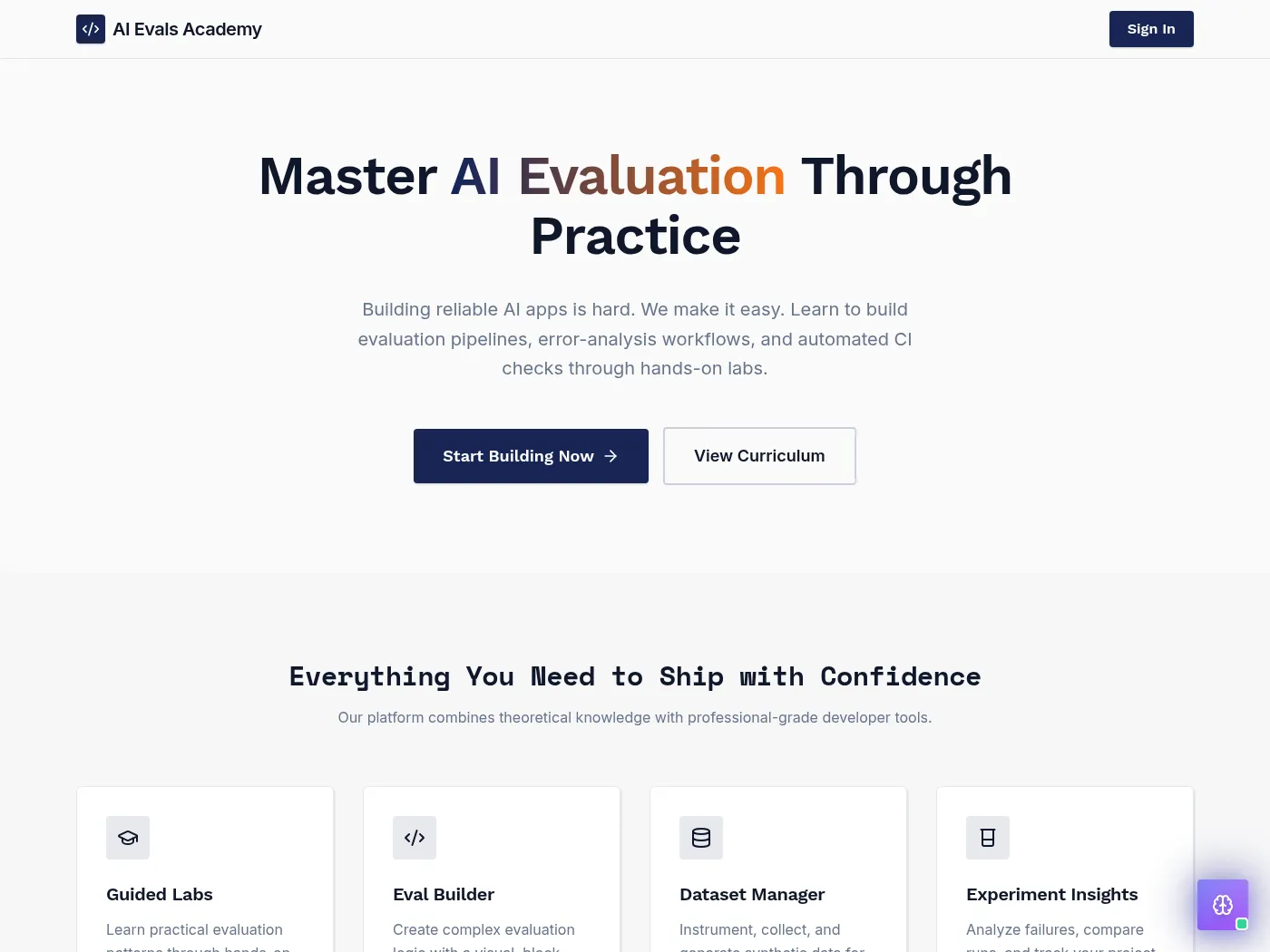 AI Evals Academy
