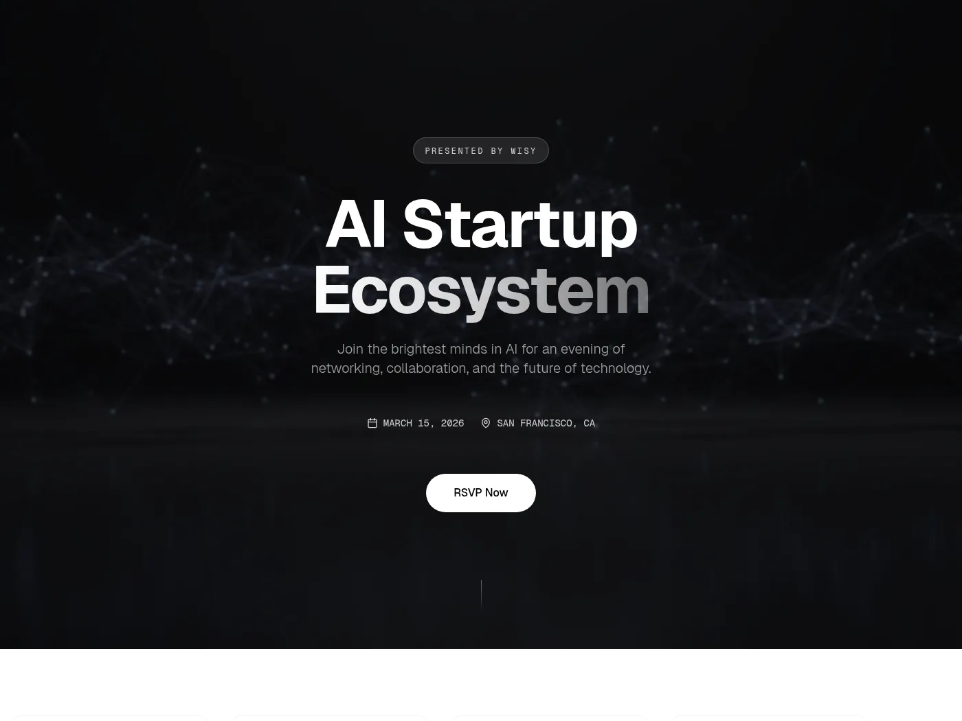 AI Ecosystem Event Invite