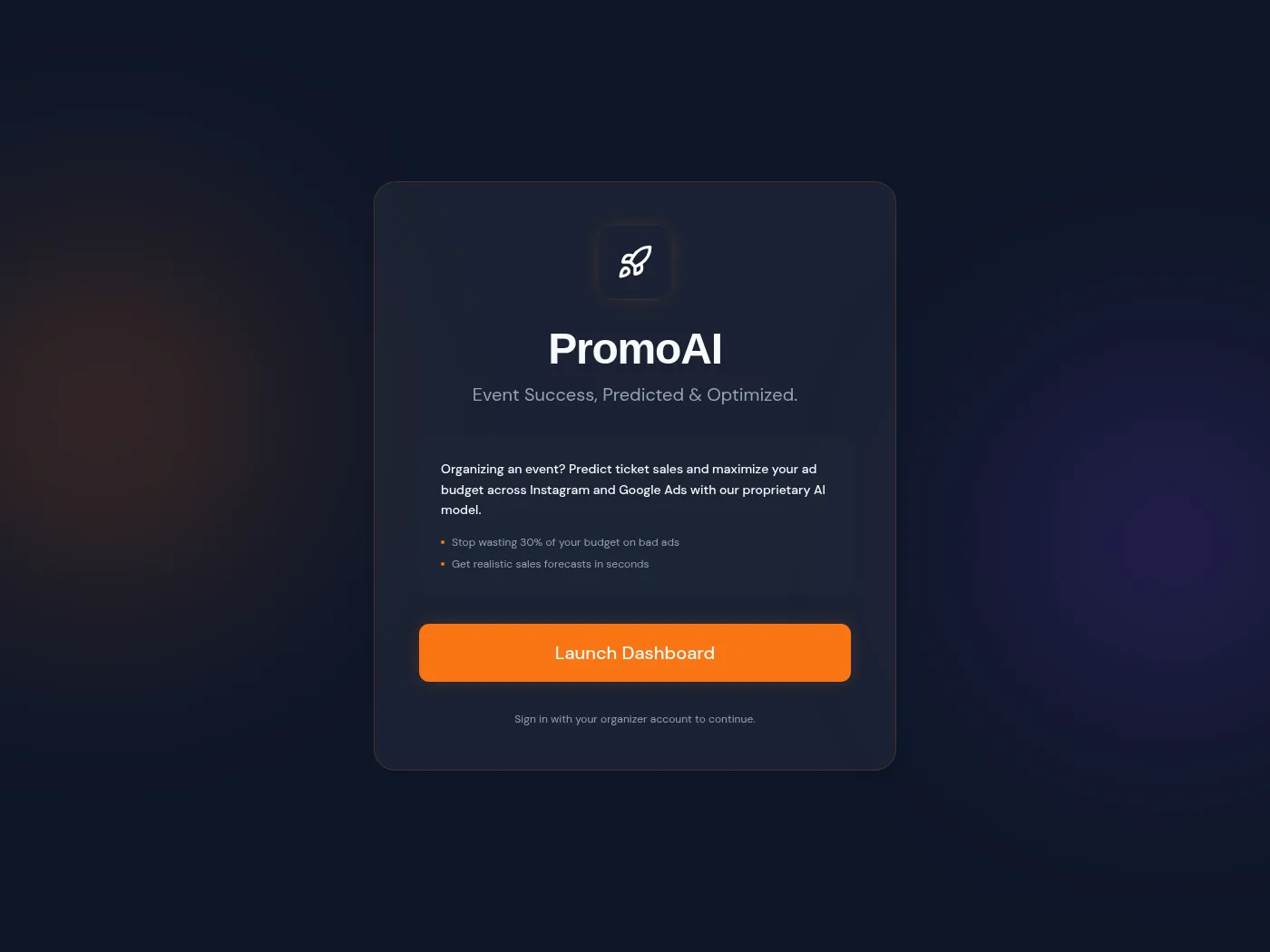 PromoAI Event Optimizer