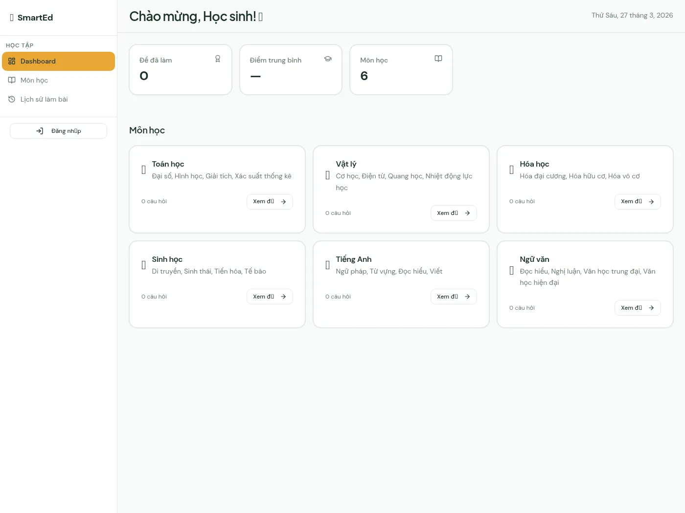 SmartEd AI Test Bank