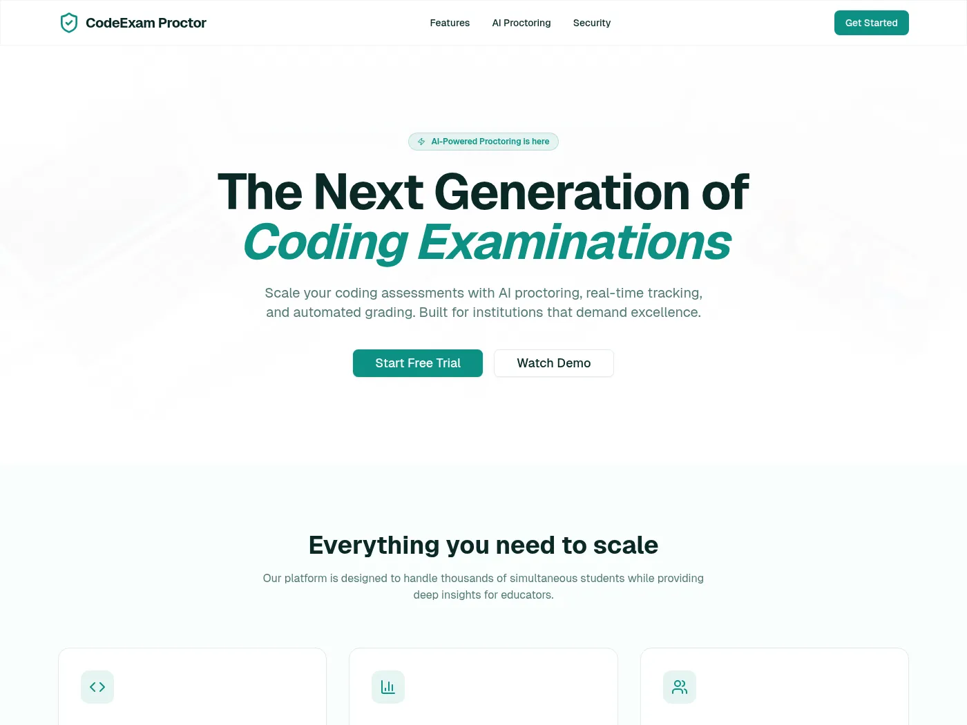 CodeExam Proctor