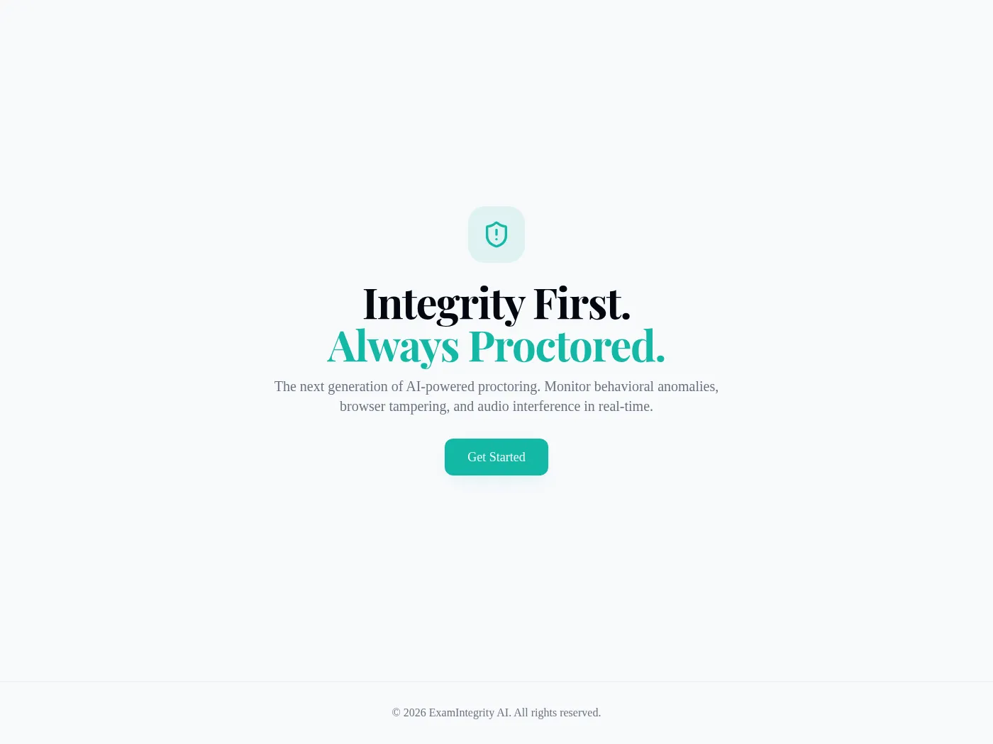 ExamIntegrity AI Proctor