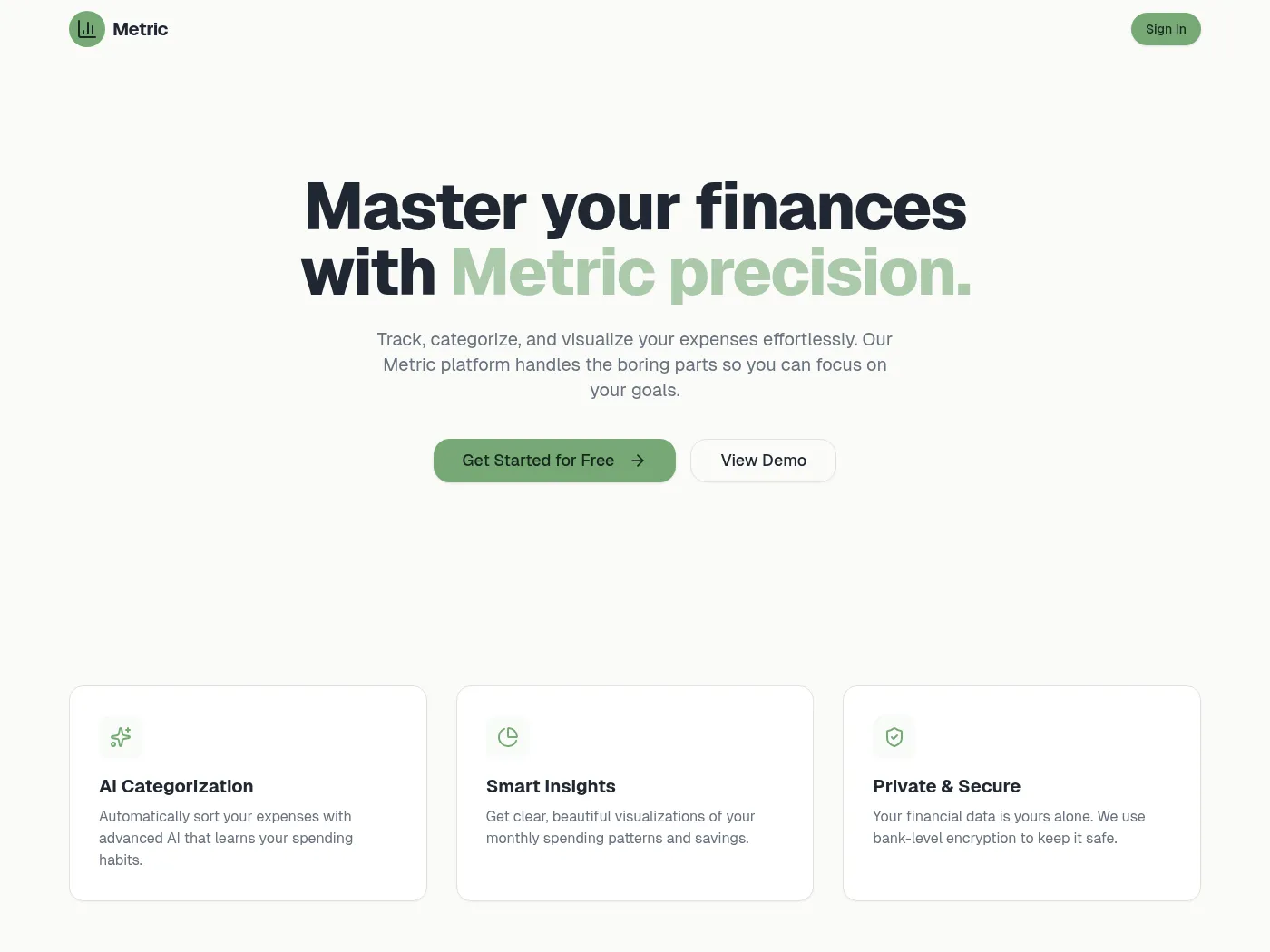 AI Expense Tracker