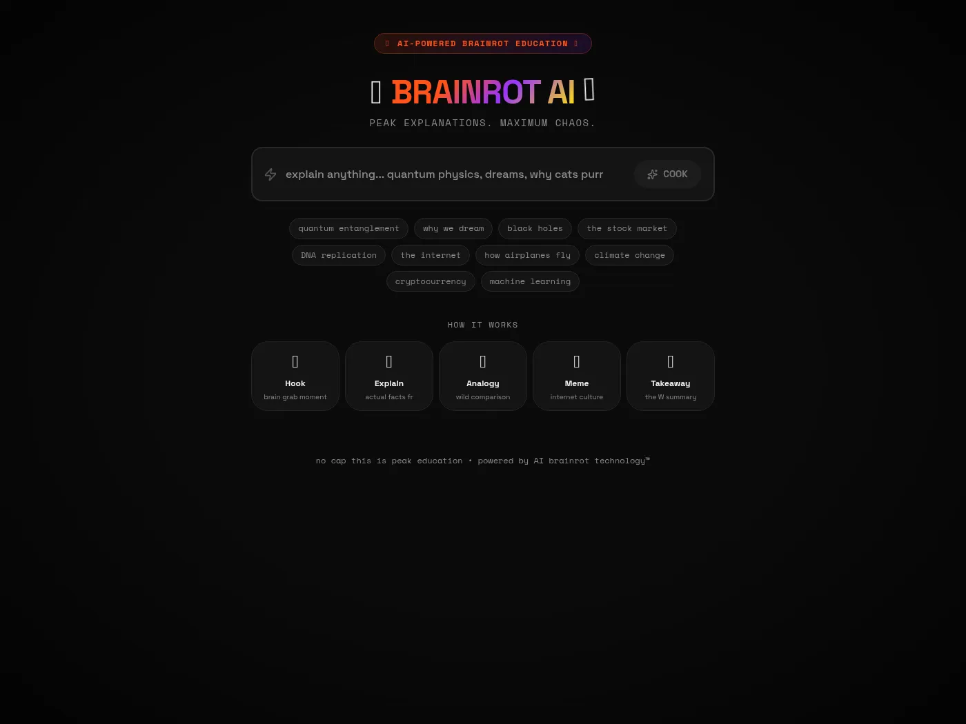 Brainrot AI Explainer
