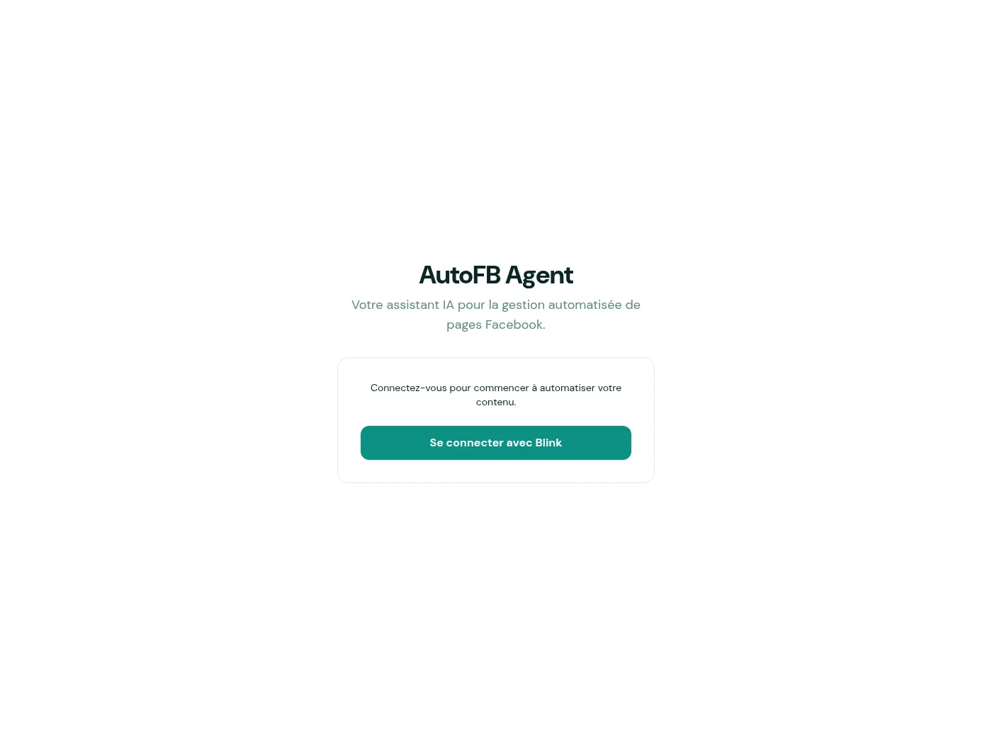 AutoFacebook Agent