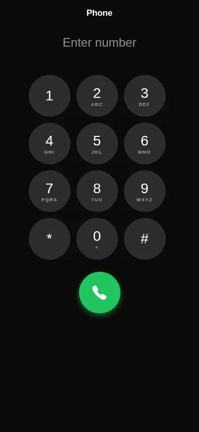 AI Fake Call Simulator