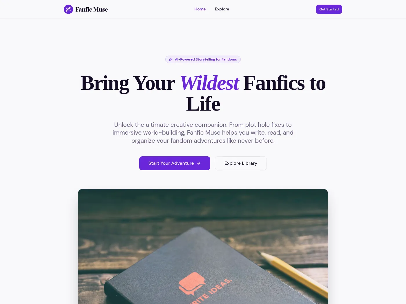 AI Fanfic Maker