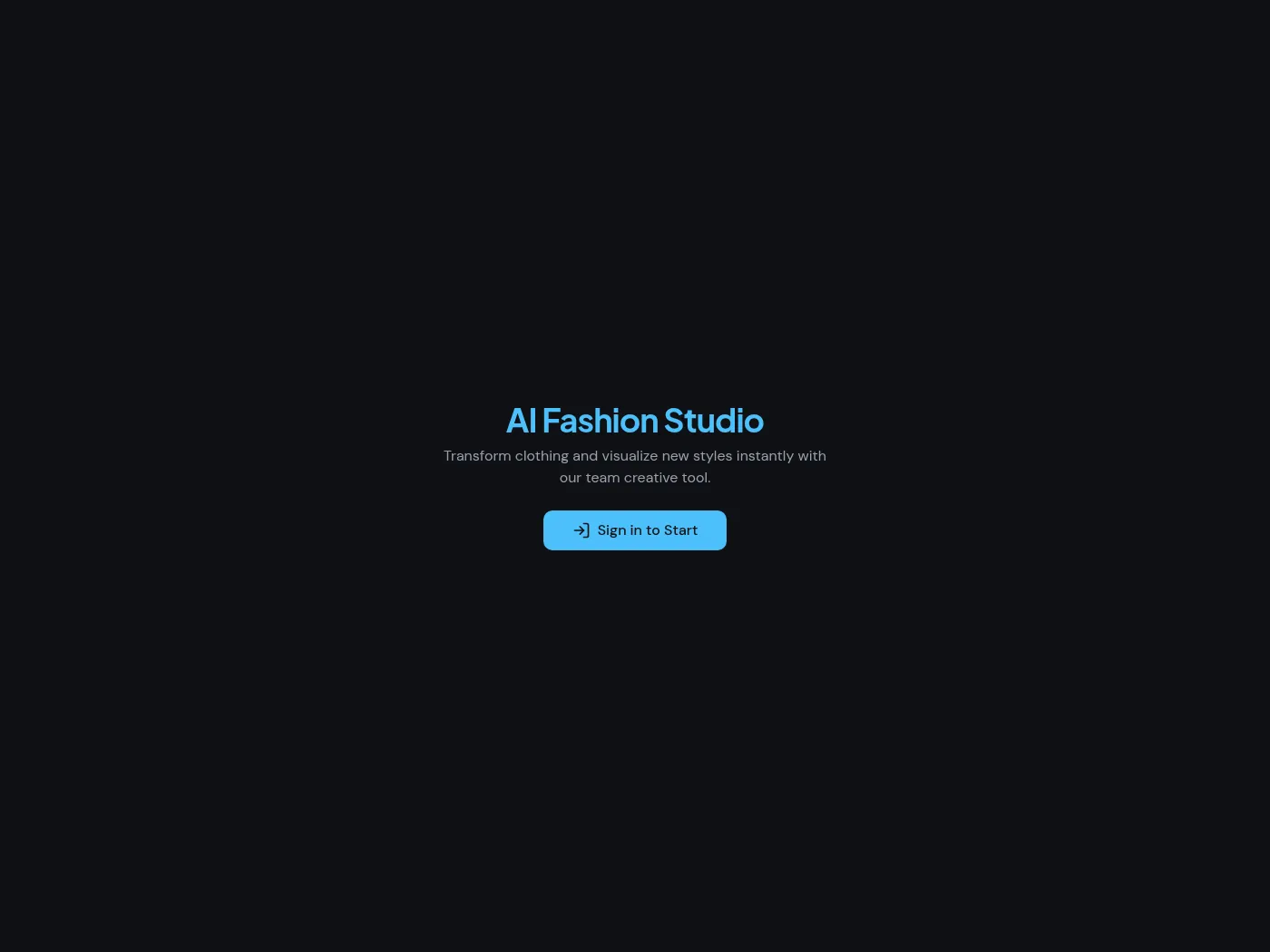 AI Fashion Image Studio