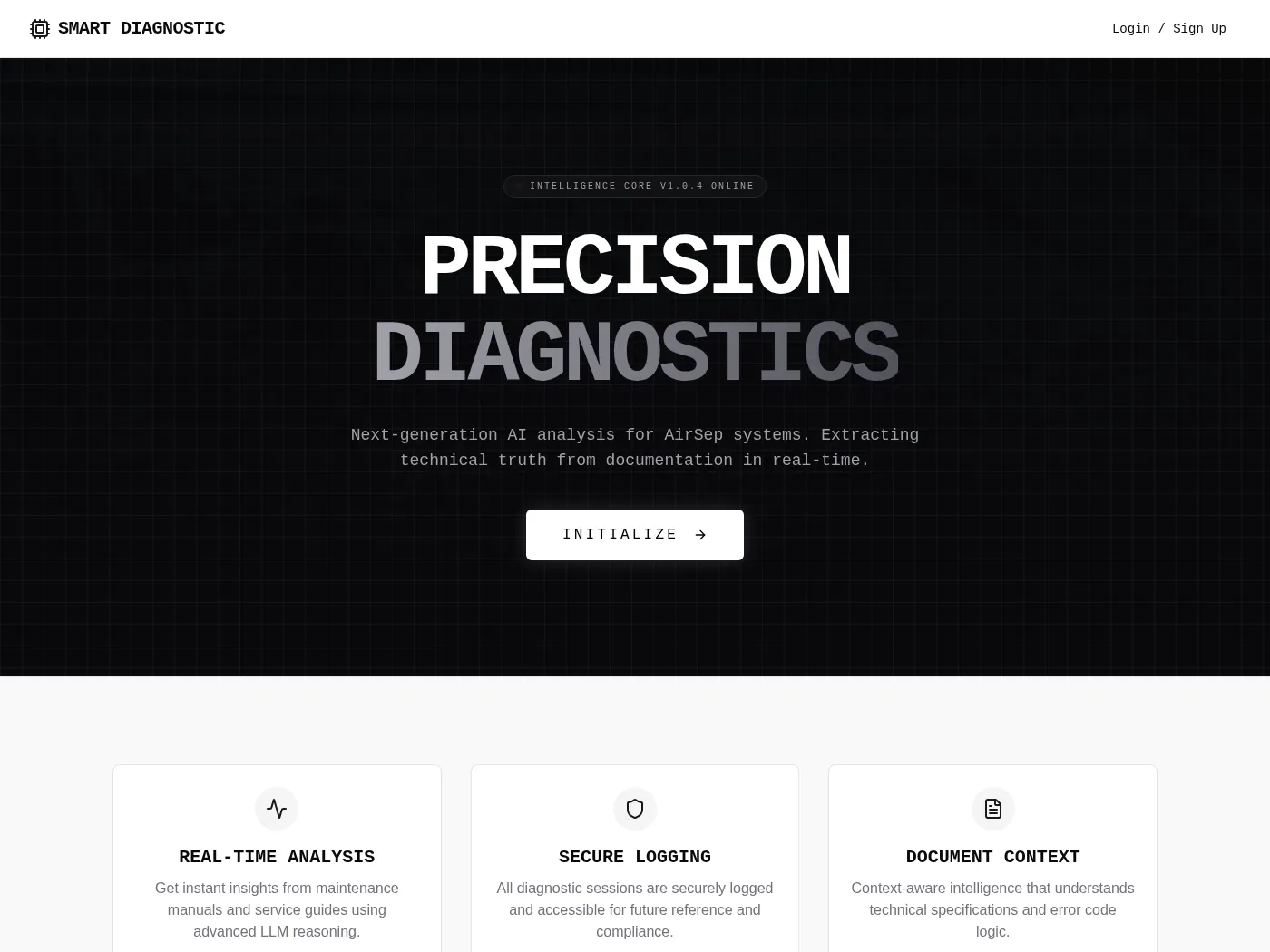 Smart AI Self-Diagnostic