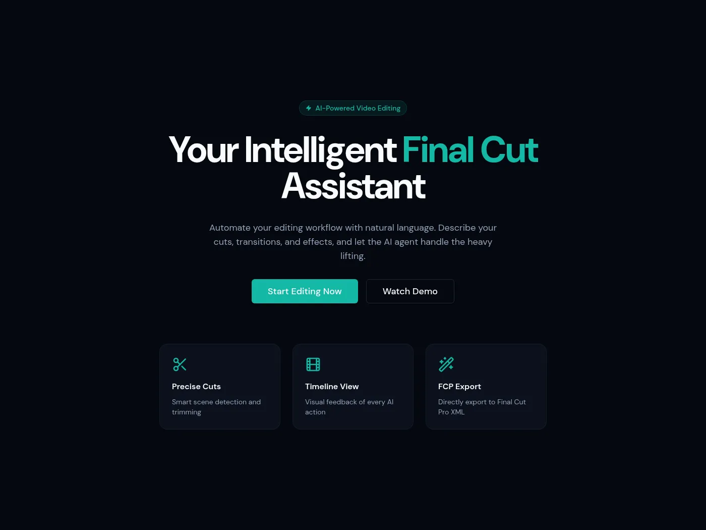 AI Final Cut Agent