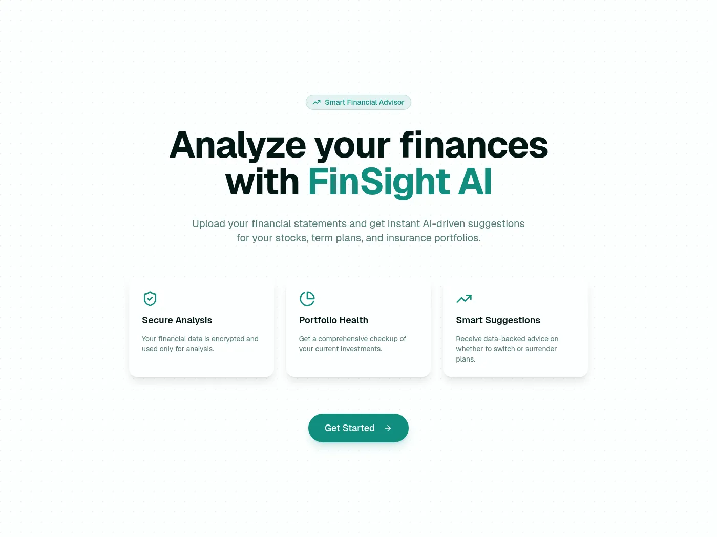 FinSight AI Advisor