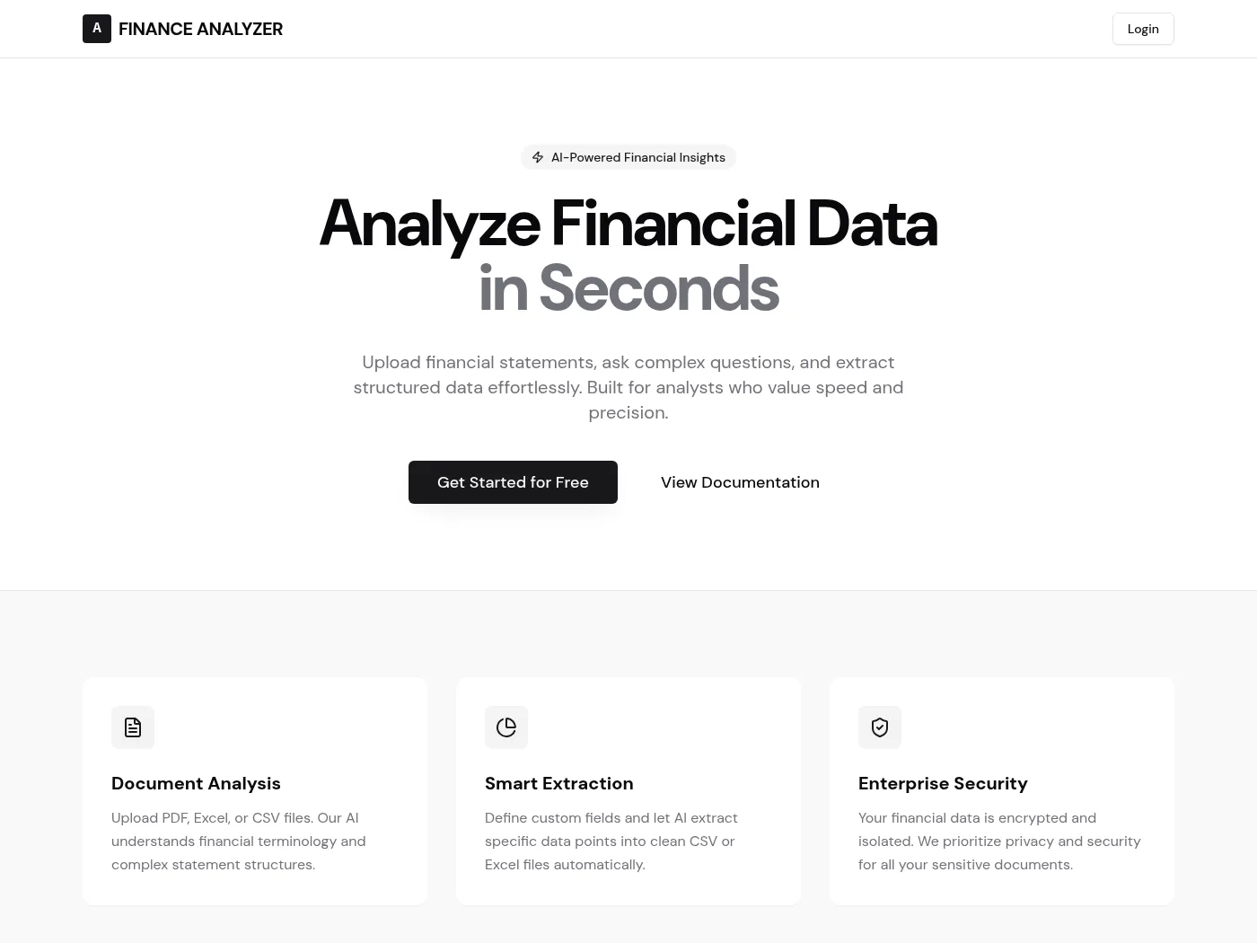 AI Finance Analyzer