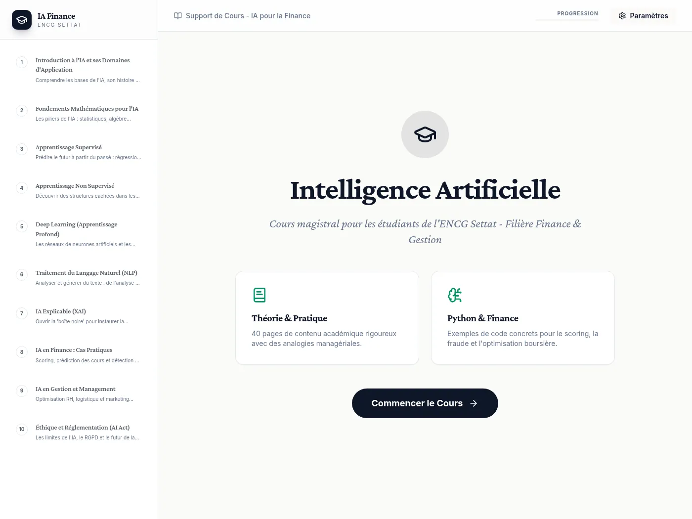 AI Finance Coursebook