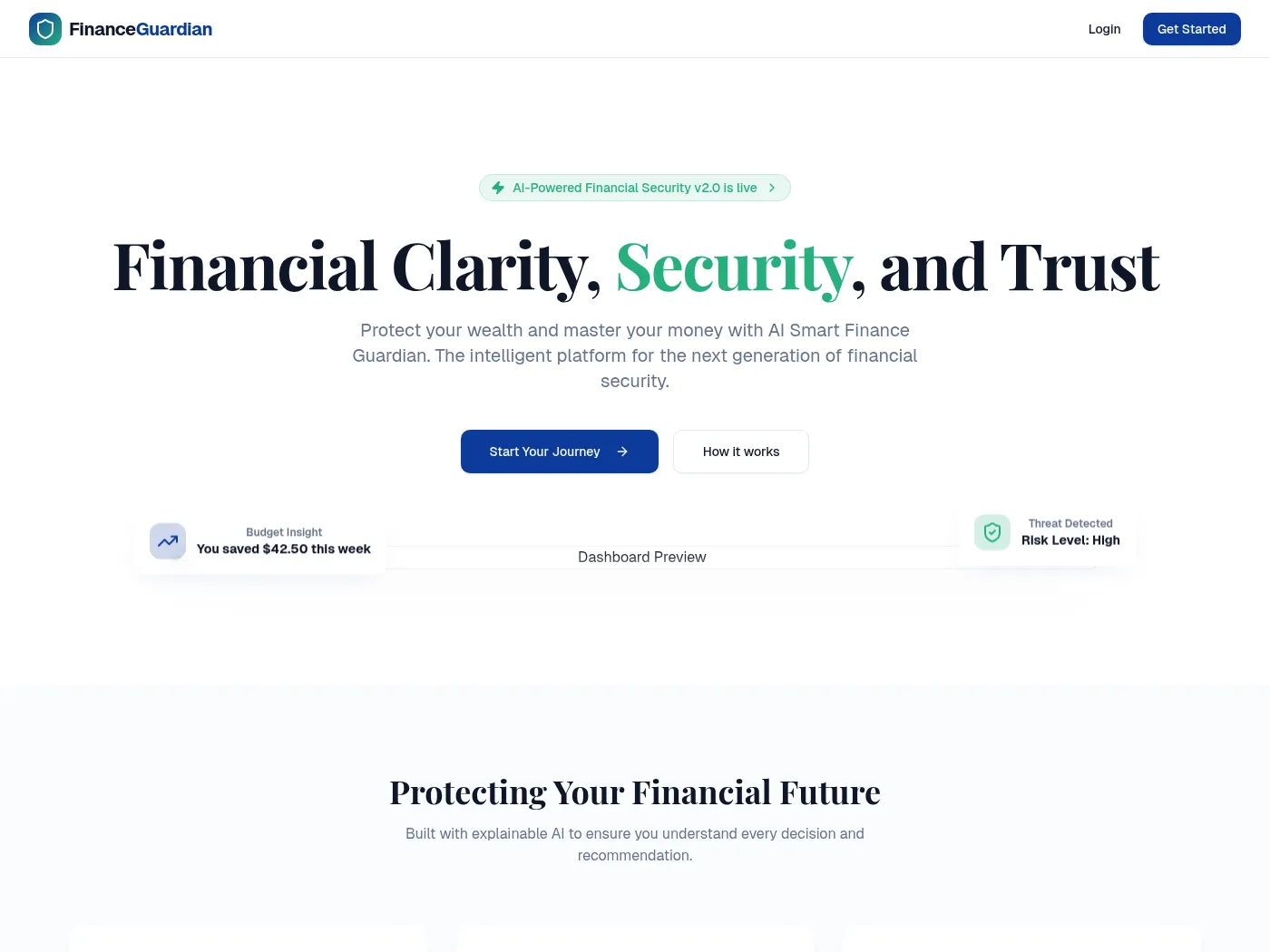 AI Smart Finance Guardian
