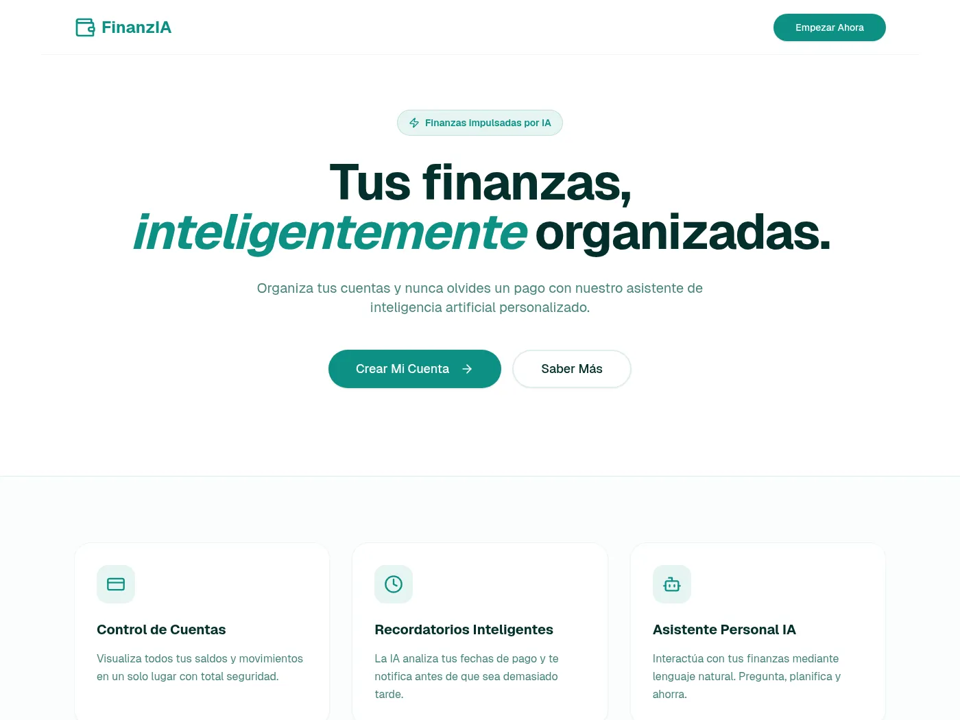 AI Finance Organizer