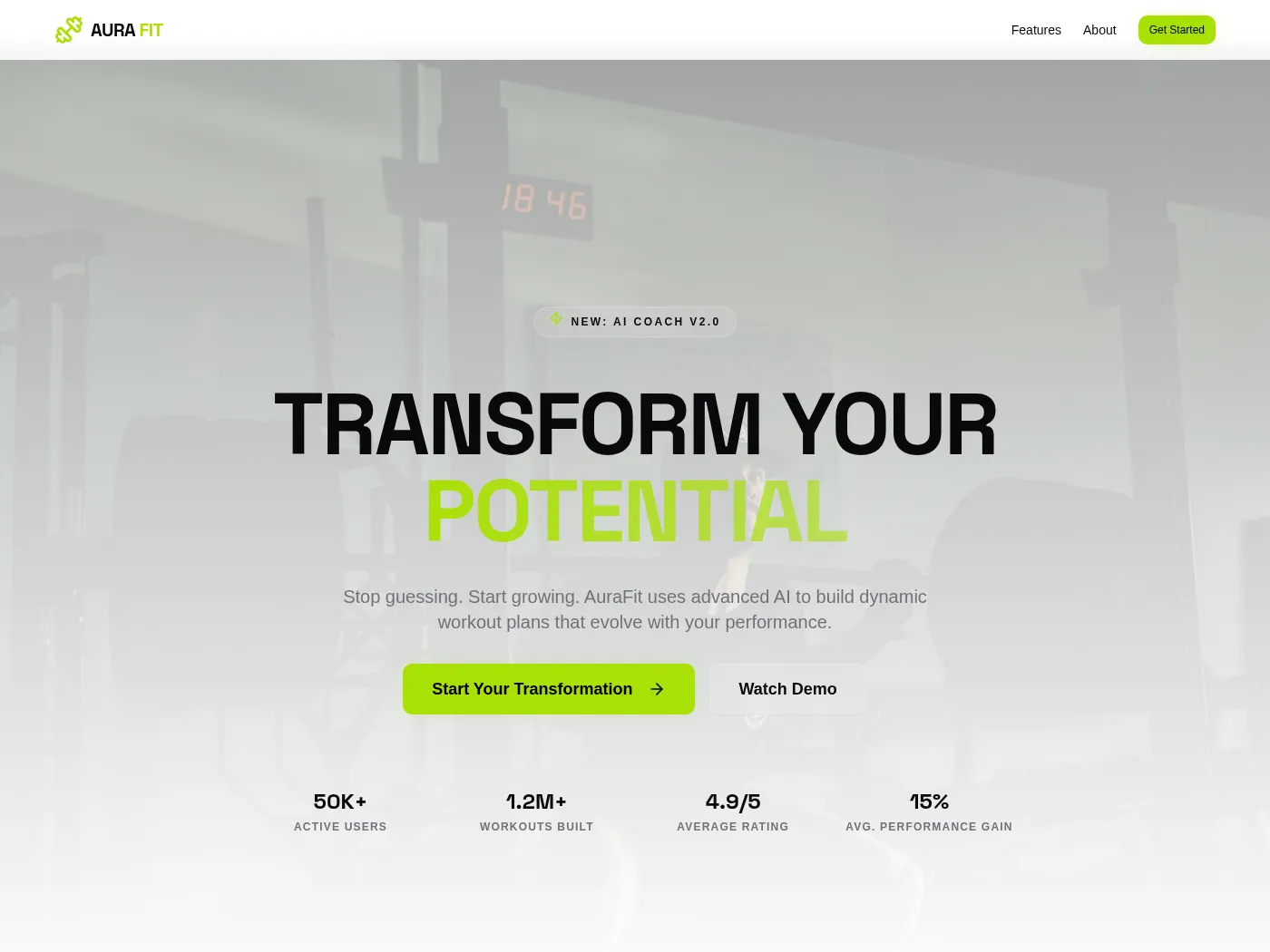 AI Fitness Coach