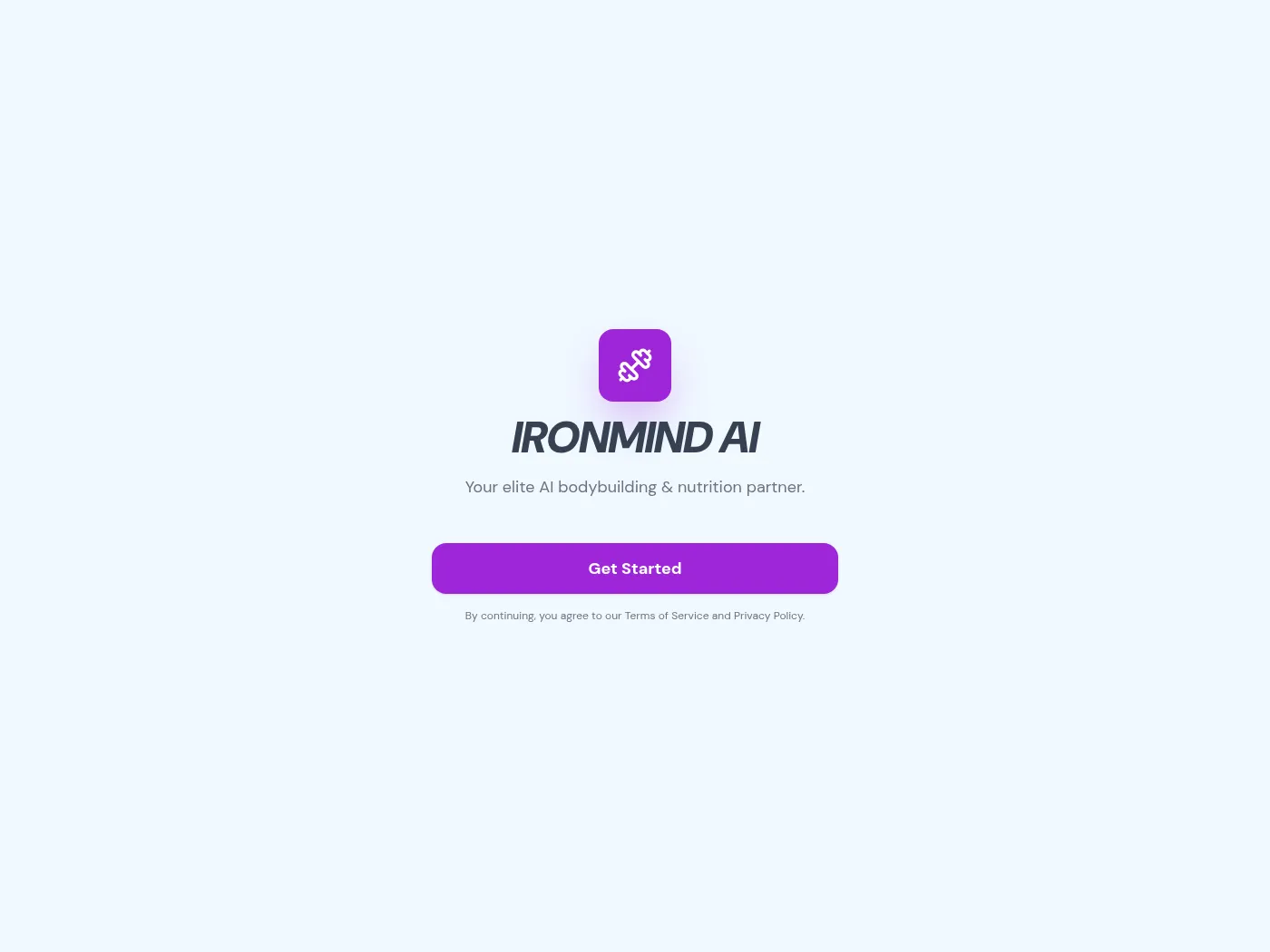 AI Fitness & Nutrition Coach