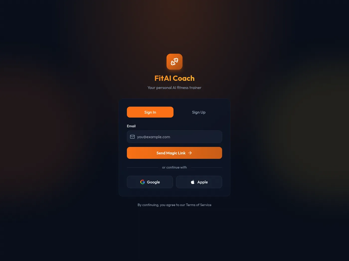 AI Fitness Coach