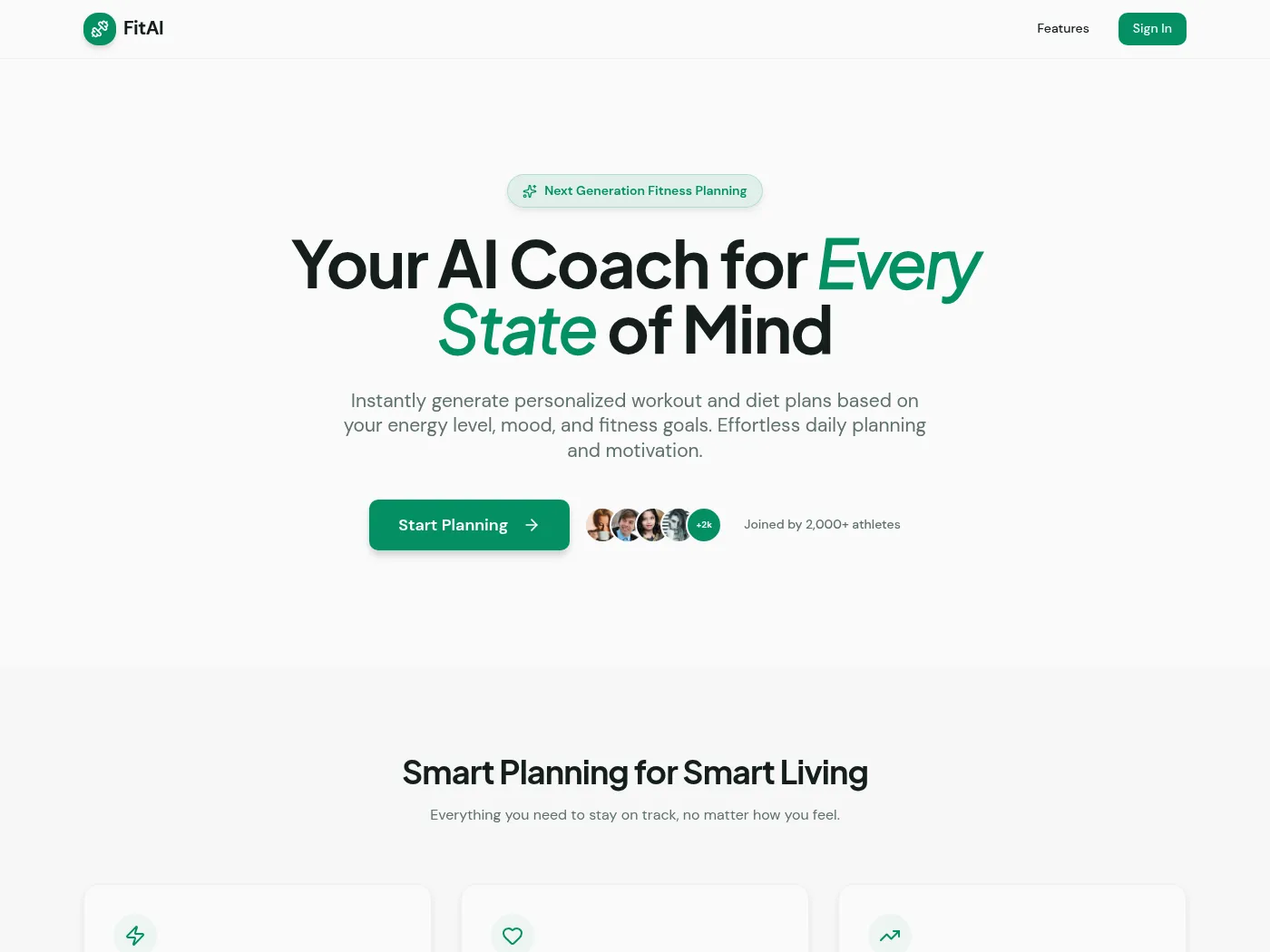 AI Fitness & Diet Planner