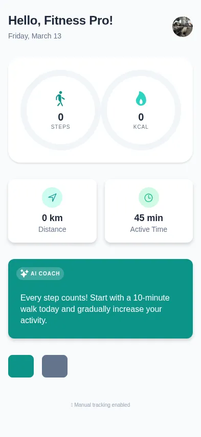 AI Fitness Tracker